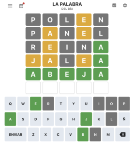 Wordle in Spanish | Kevin S. Fox